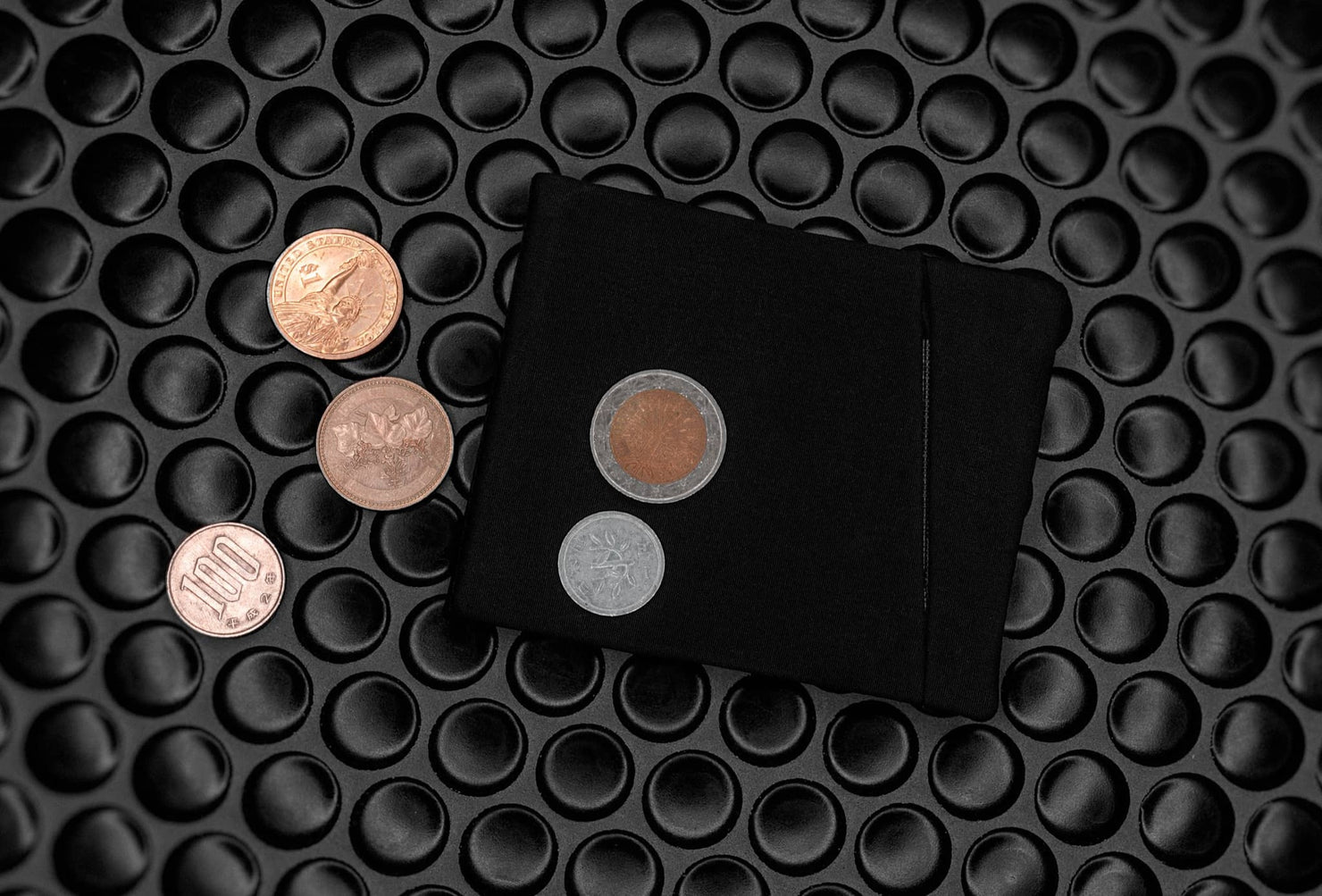 SlimFold Coin & AirTag Minimalist Wallet- Thinnest Wallet that holds ...